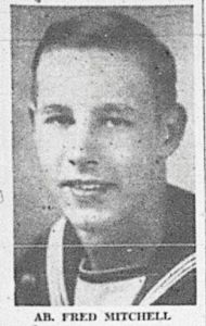 Fred Mitchell, Able Seaman, RCNVR